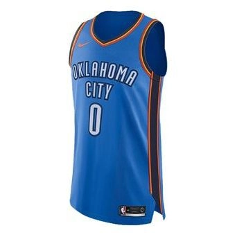 Nike Nba Russell Westbrook Oklahoma City Thunder Icon Edition Jersey - Blue
