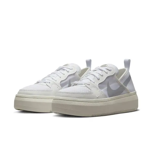 Nike Court Vision 1 Alta Sneakers - White/grey