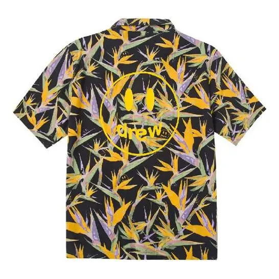 Drew House Rayon Camp Shirt - Black