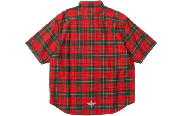Supreme Ss23 Week6 Arabic Logo Flannel Shirt