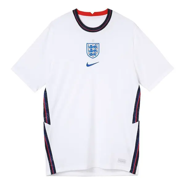 Nike England 2020 Stadium Home Football T-shirt - White/blue/red