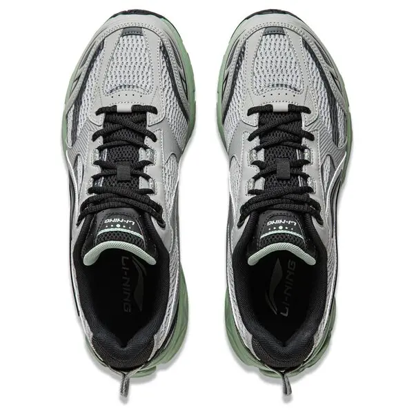 LI-NING Fuyao 2.0 Sneakers - Grey/black/green