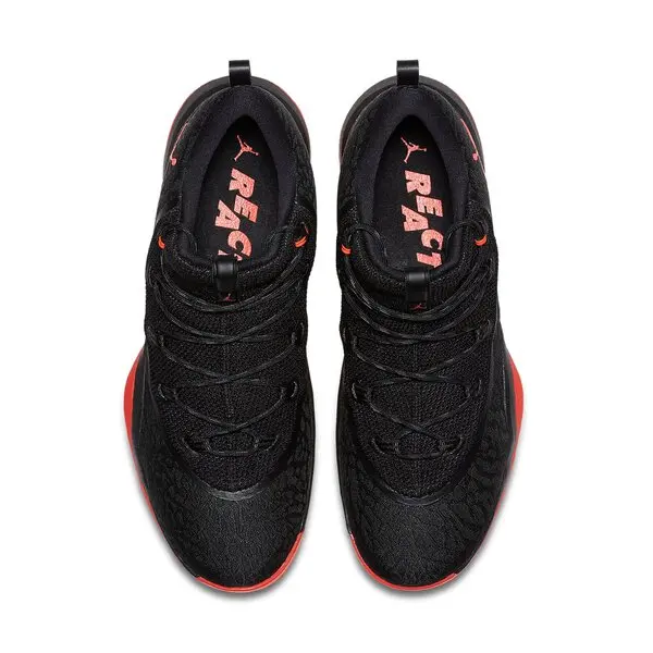JORDAN Air Super Fly Low Sneakers - Black/infrared