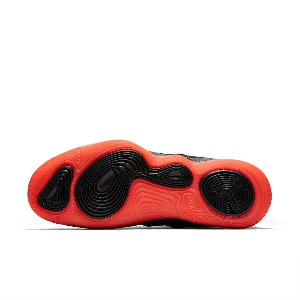 JORDAN Air Super Fly Low Sneakers - Black/infrared