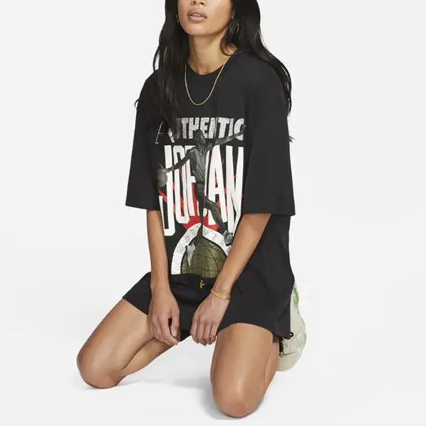 JORDAN X Aleali May Crossover Graphic T-shirt
