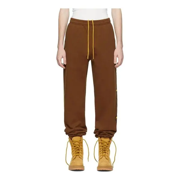 Drew House Ssense Exclusive Cartoon Font Lounge Pants - Brown