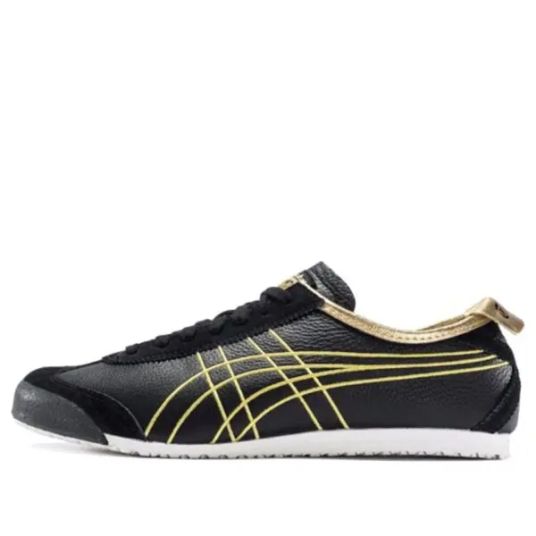 Onitsuka Tiger Mexico 66 Low Top Sneakers - Black Gold