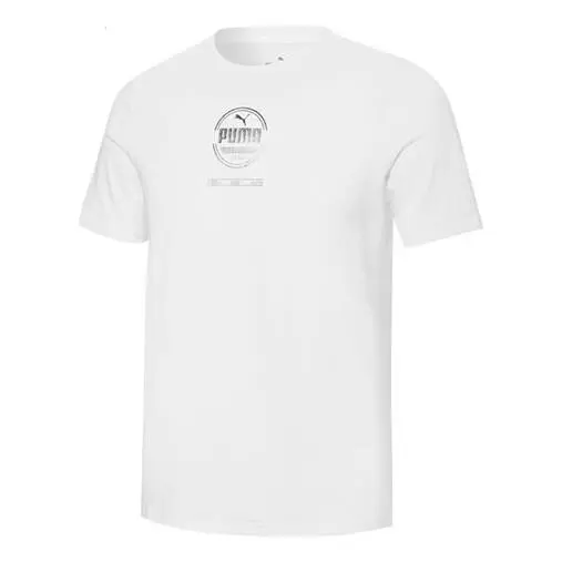 PUMA Foil Graphic Tee - White
