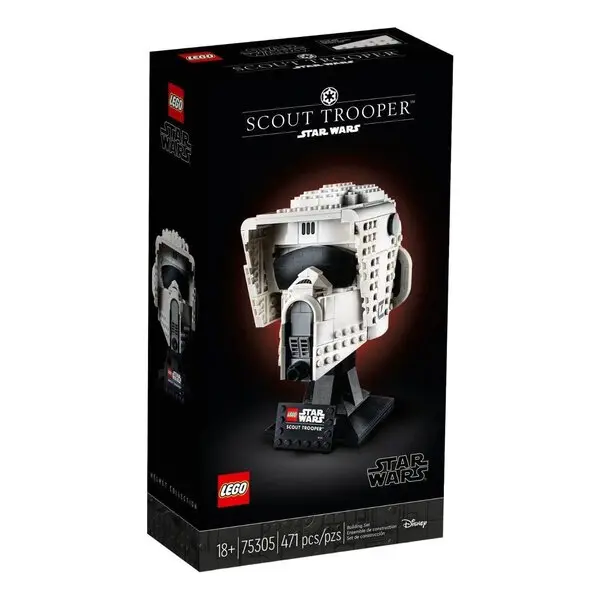 Lego Star Wars Scout Trooper Helmet Set 75305 - Multi-color