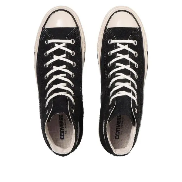 CONVERSE Chuck Taylor All Star Suede High Top Sneakers - Black/white