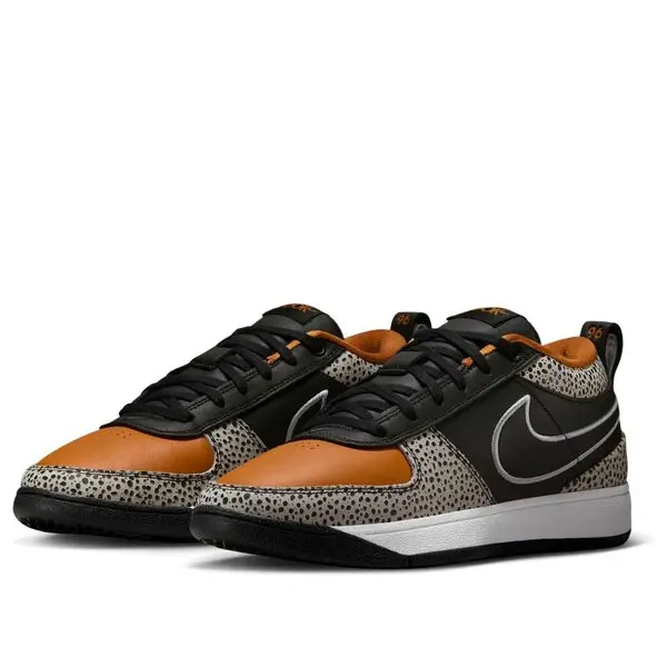 Nike Book 1 'safari' Sneakers - Black/black/monarch