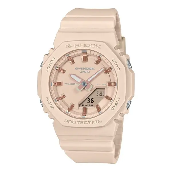Casio G-shock Analog-digital Watch - Pink/beige