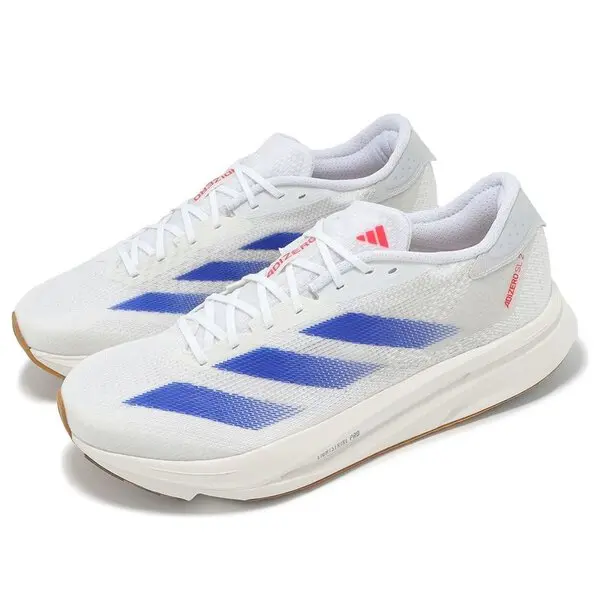 Adidas Adizero Sl2 Sneakers - Cloud White/royal Blue/pure Ruby
