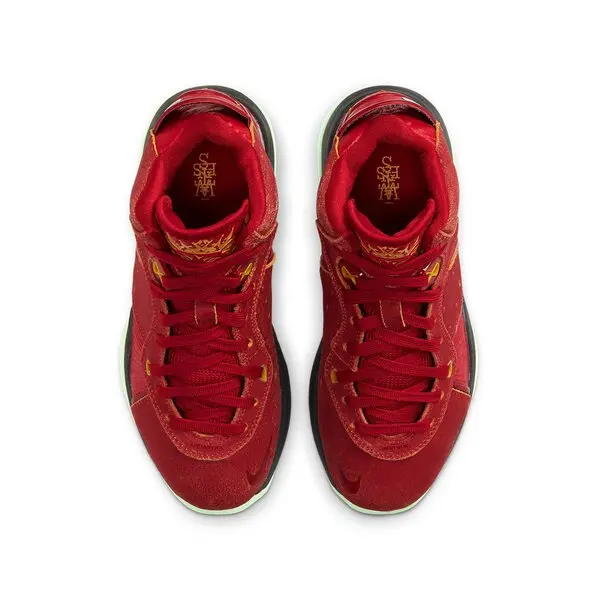 Nike Lebron 8 High Top Sneakers - Black/red