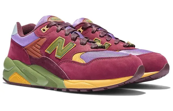 NEW BALANCE Stray Rats X 580 "tribute To 2007" Sneakers - Wine Red