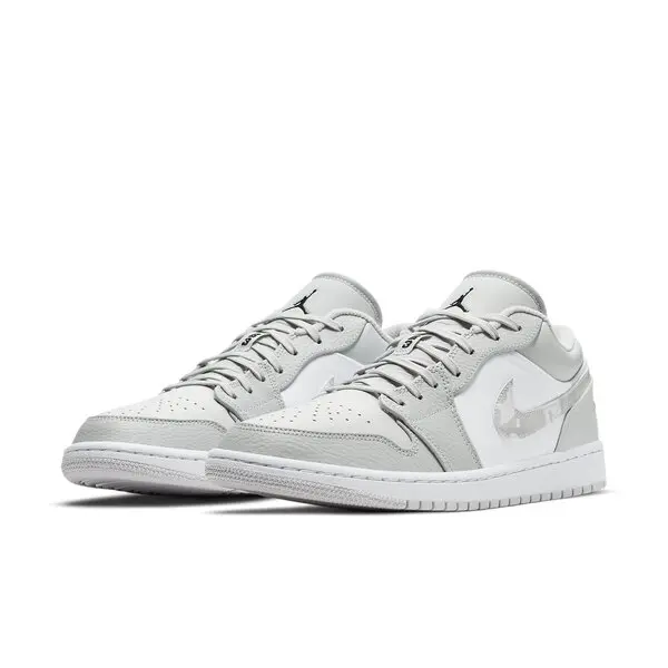 JORDAN Air 1 Low Camo Sneakers - White