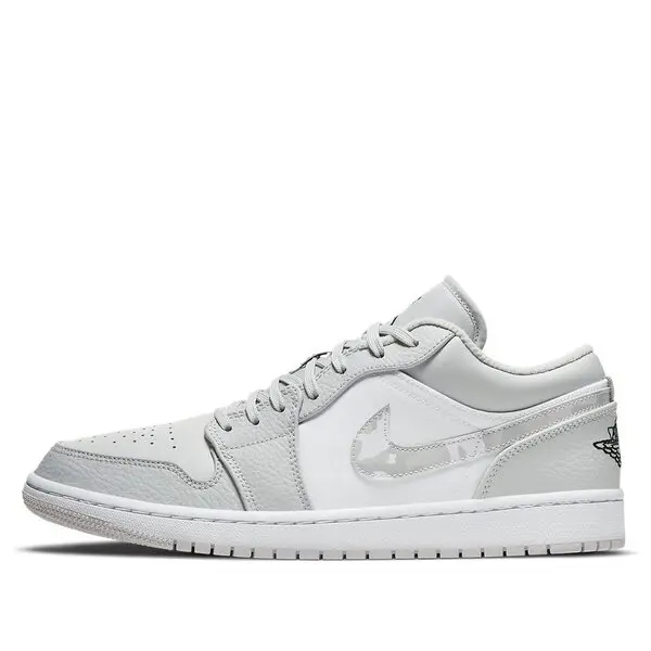 JORDAN Air 1 Low Camo Sneakers - White
