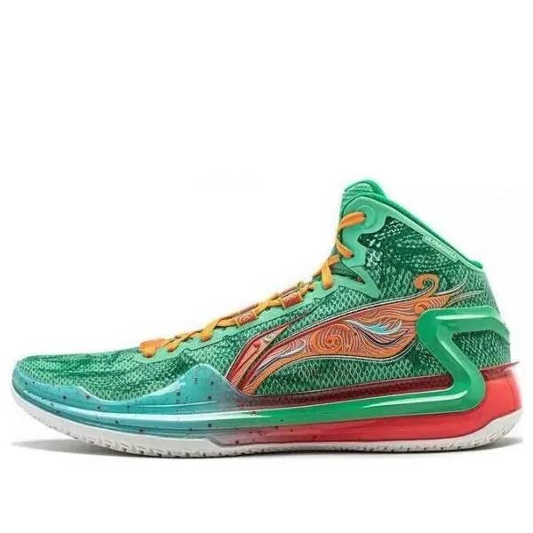 LI-NING Liren 4 'dunhuang & Shule Se' High-top Sneakers - Green