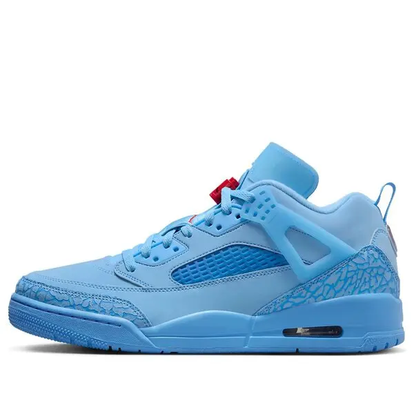 JORDAN Air Spizike Low "houston Oilers - Blue/fountain Blue/university Red