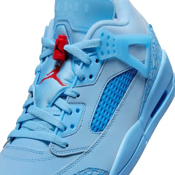 JORDAN Air Spizike Low "houston Oilers - Blue/fountain Blue/university Red