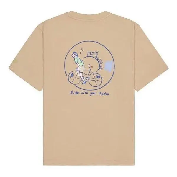 NEW BALANCE Ride With Your Rhythm' Graphic T-shirt - Pink