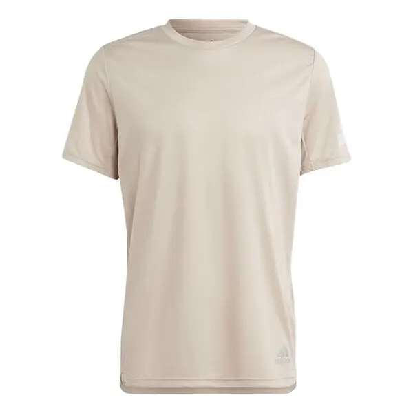 Adidas Playera Run It T-shirt - Beige