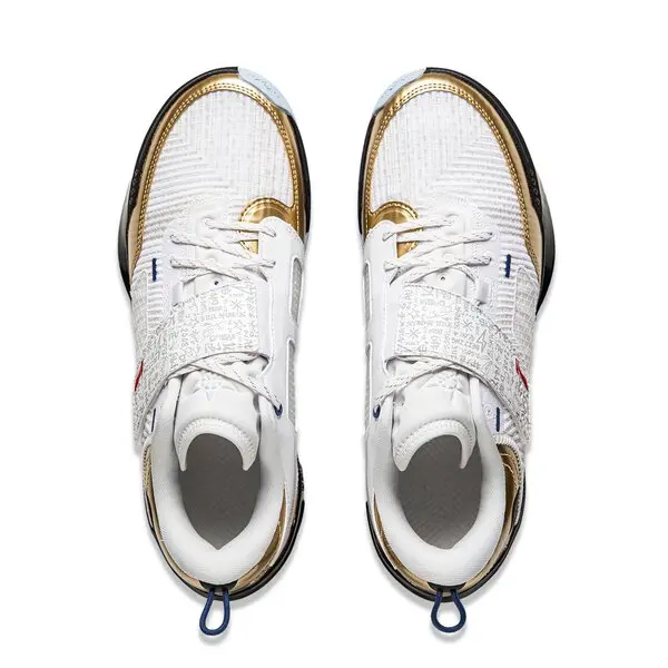 LI-NING Wade 808 4 Ultra Asg 'scoring Leader' Sneakers - White/gold/black