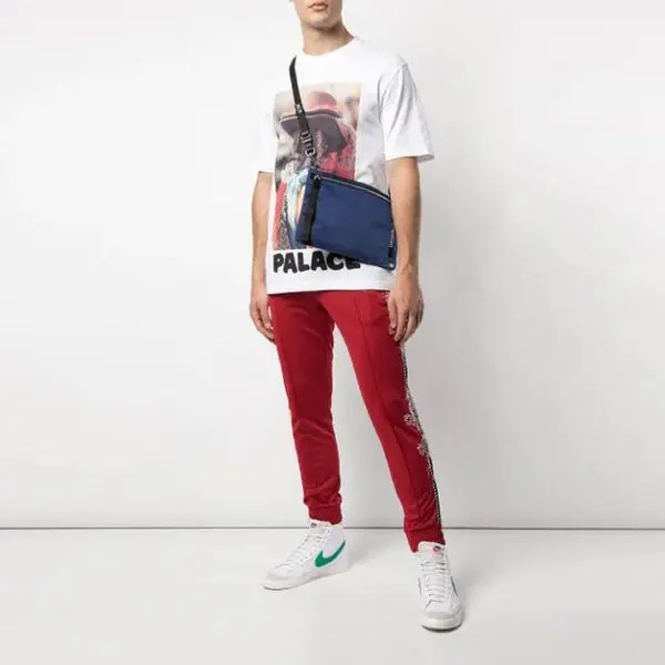 PALACE Chest And Back Printed Short Sleeve T-shirt - White