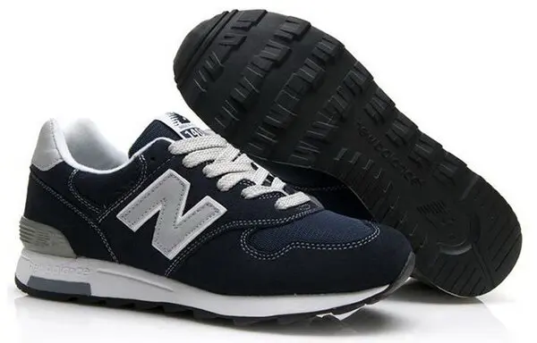 NEW BALANCE J.crew X 1400 Made In Usa "navy" Sneakers - Blue