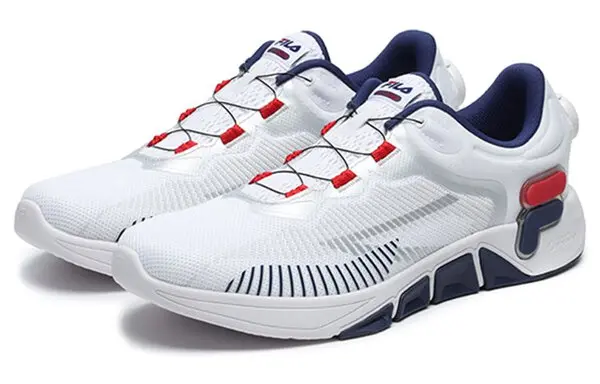 FILA Xft Boa Athletics Shoes - White/blue/red