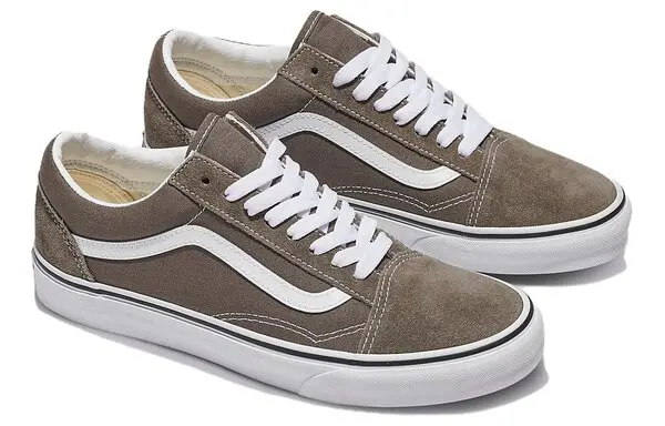VANS Old Skool Lace-up Sneakers - Grey