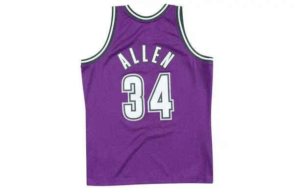 Mitchell & Ness Milwaukee Bucks Ray Allen 2000-01 Nba Swingman Jersey