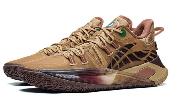 LI-NING Cj2 C.j. Mccollum Sneakers - Tan/white