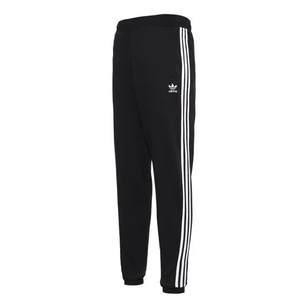 Adidas Originals Printing Fleece Lined Sports Pants - Black