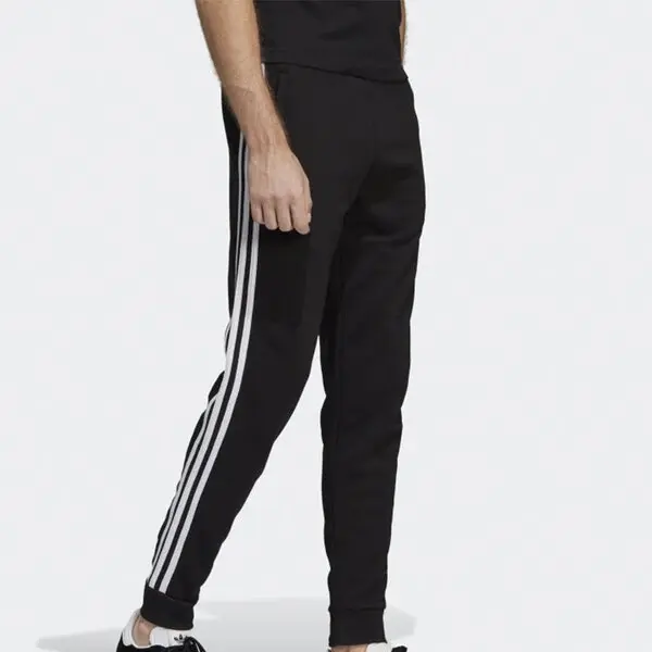 Adidas Originals Printing Fleece Lined Sports Pants - Black