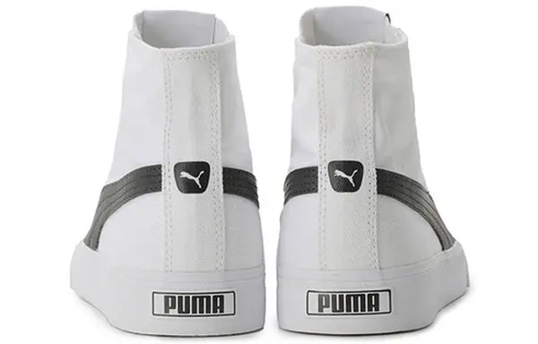 PUMA Bari Mid High-top Sneakers - White/black