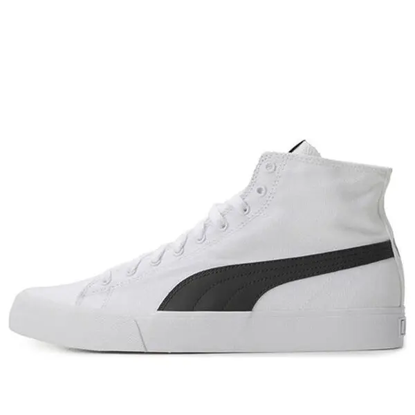 PUMA Bari Mid High-top Sneakers - White/black