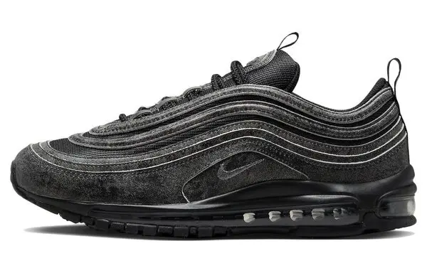 Nike X Comme Des Garcons Homme Plus Air Max 97 Sneakers - Black/grey