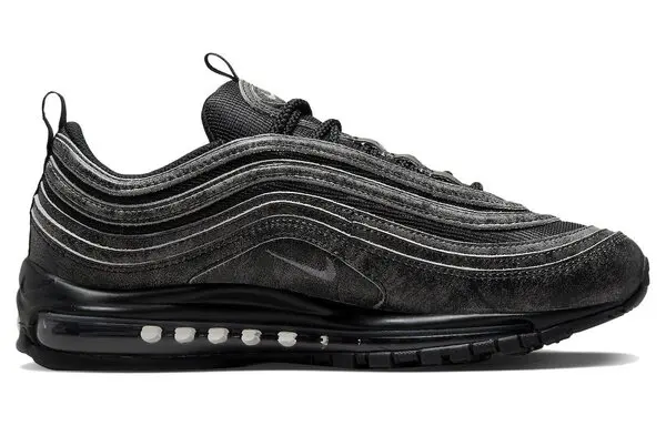 Nike X Comme Des Garcons Homme Plus Air Max 97 Sneakers - Black/grey