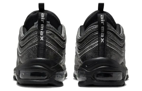 Nike X Comme Des Garcons Homme Plus Air Max 97 Sneakers - Black/grey