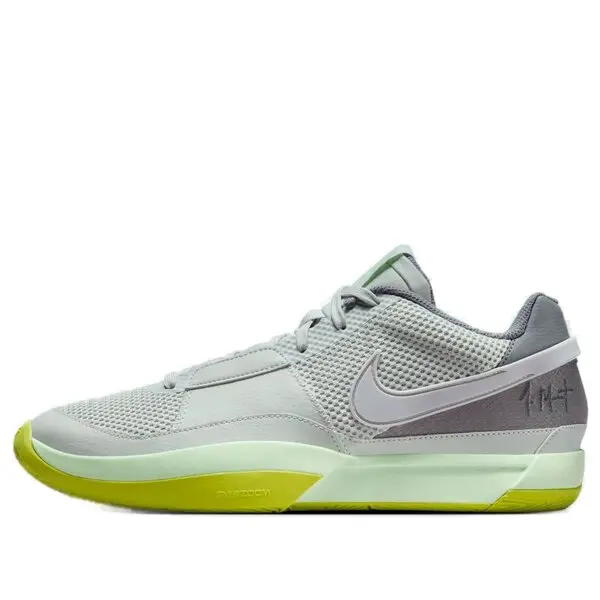 Nike Ja 1 Ep "silver Green" Sneakers - Silver/green