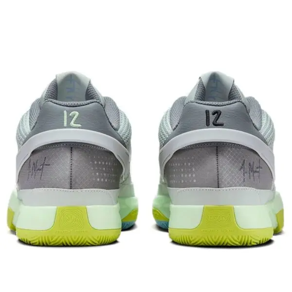 Nike Ja 1 Ep "silver Green" Sneakers - Silver/green