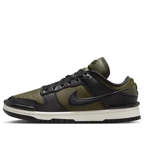 Nike Dunk Low Twist Sneakers - Olive/black