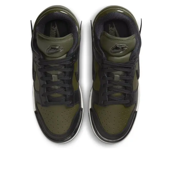 Nike Dunk Low Twist Sneakers - Olive/black