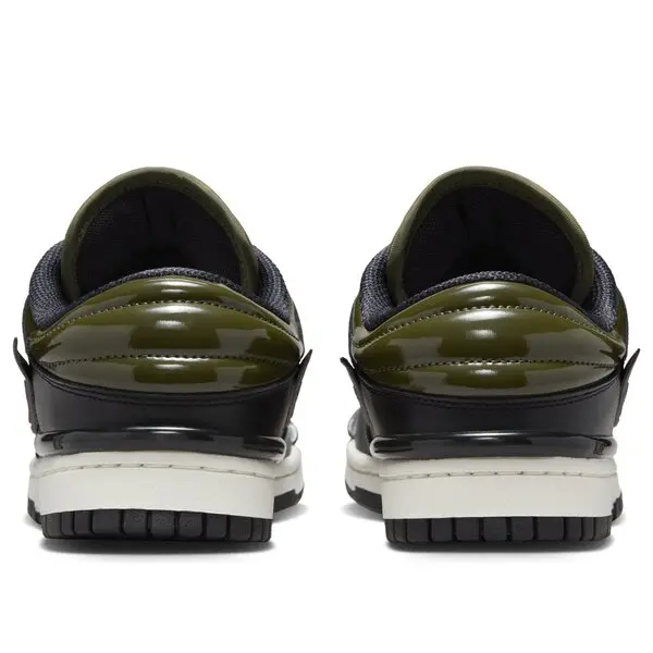 Nike Dunk Low Twist Sneakers - Olive/black