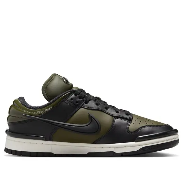 Nike Dunk Low Twist Sneakers - Olive/black