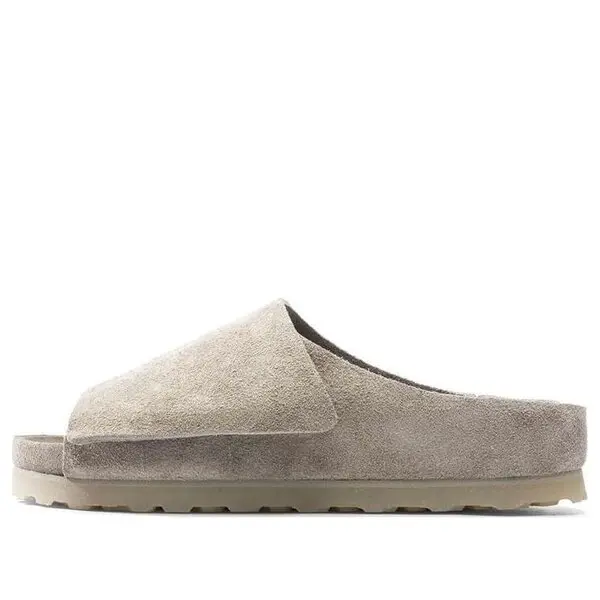 BIRKENSTOCK X Fear Of God Los Feliz Suede Leather Sandals - Beige