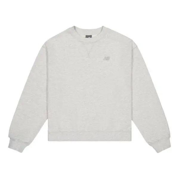 NEW BALANCE Athletics French Terry Crew - Grey