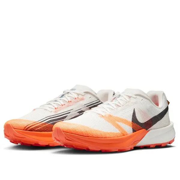 Nike Kiger Athletic Sneakers - Peak White/black/full Orange
