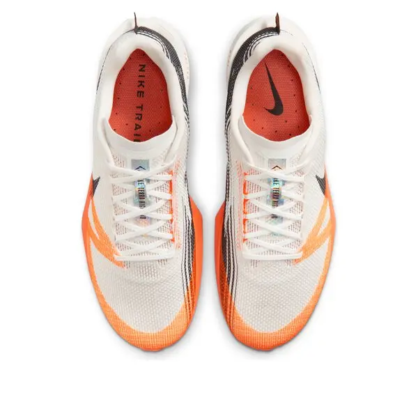 Nike Kiger Athletic Sneakers - Peak White/black/full Orange